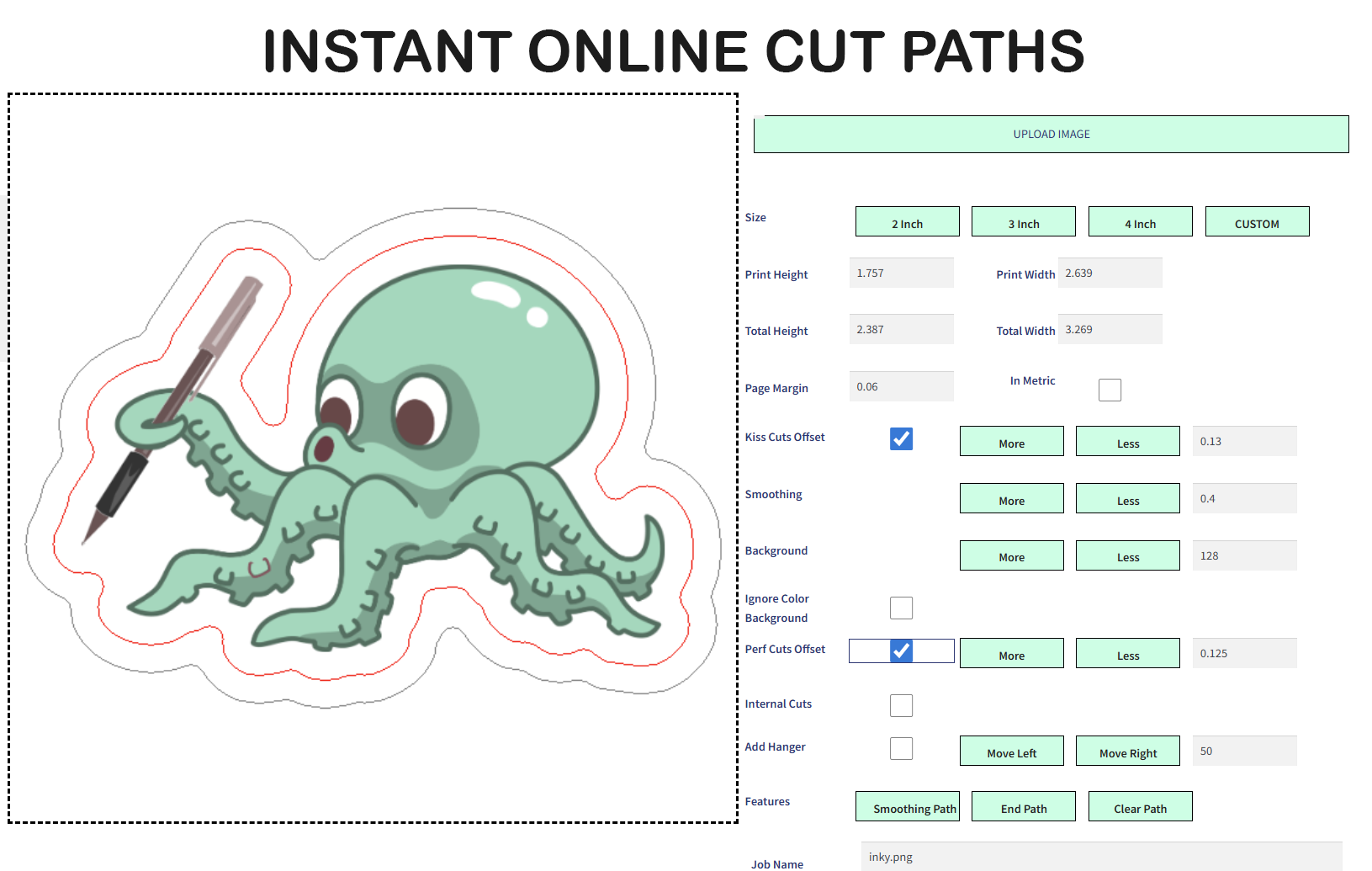 CutContour.com Online Sticker Software – Custom Illustrator Sticker Cut ...